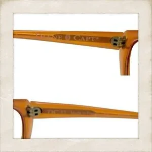 Vintage | Accessories | 99s Vintage Diane Capt Dc11 Orange Oval ...